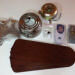 RV Ceiling Fan 12 Volt Remote Control 36″ by Trusty Products