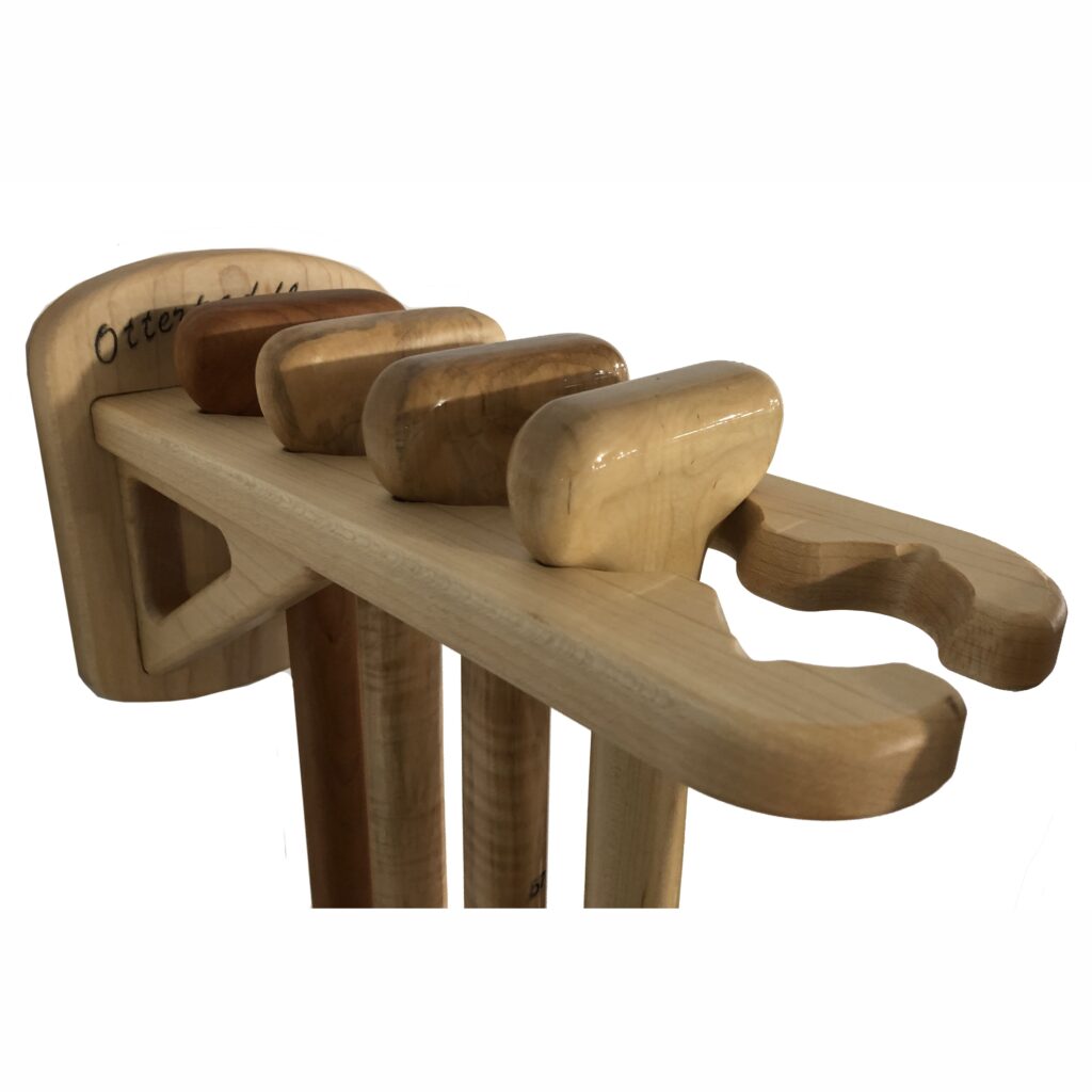 Best 5 Position Review Solid Wood Kayak & Canoe Paddle Holder made in ...