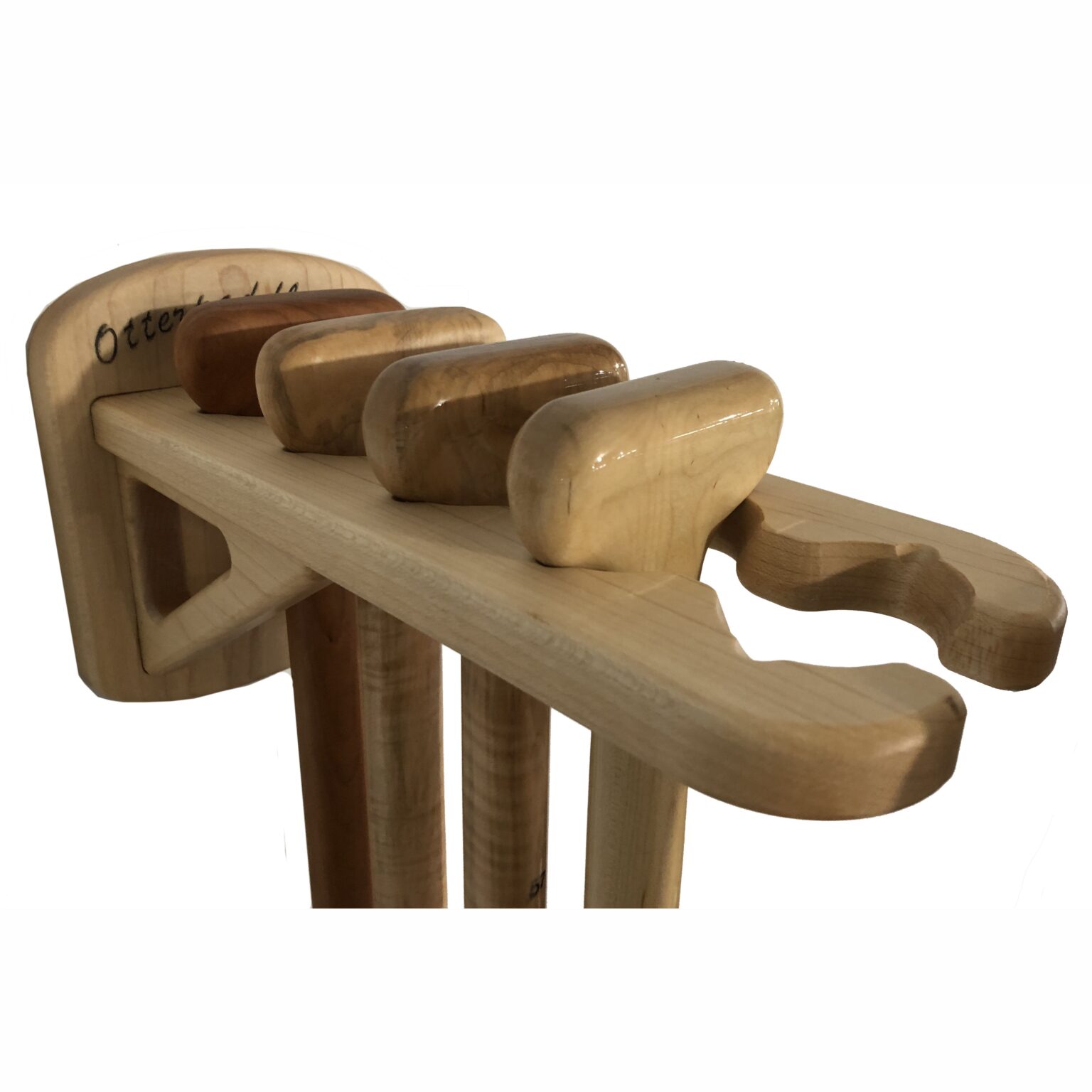 Best 5 Position Review Solid Wood Kayak & Canoe Paddle Holder made in ...