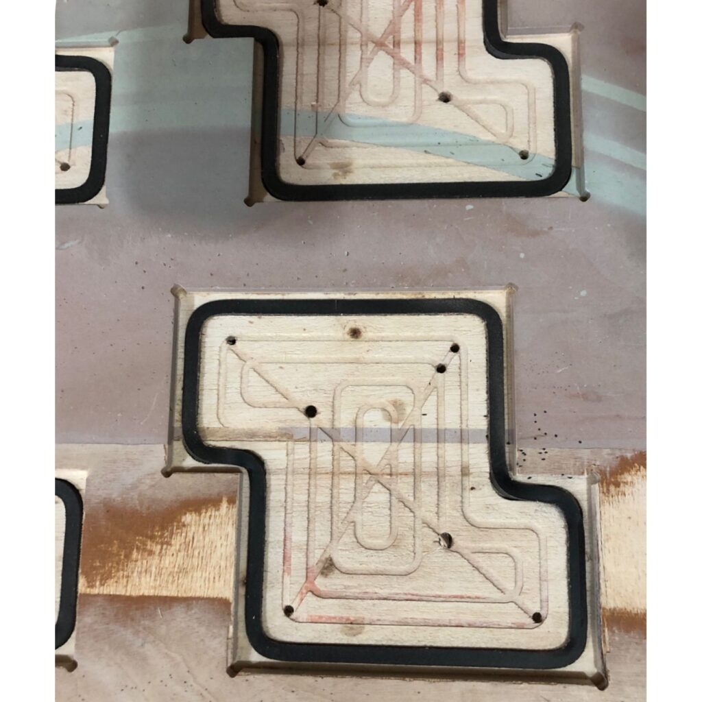 CNC Fixture Vacuum Table Gasket Seal 1/4 x 1/4 x 35 ft. Adhesive ...